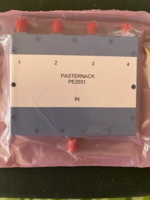 PASTERNACK 4-WAY POWER DIVIDER PE2031 2.0-8.0GHz - Brand NEW, Package ...