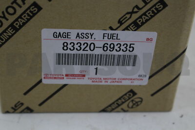 8332069335 Genuine Toyota GAGE ASSY, FUEL SENDER 83320-69335 | eBay