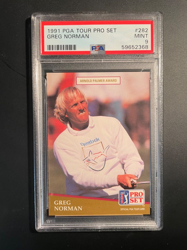 1991 Pro Set - Greg Norman #282 (RC) for sale online | eBay