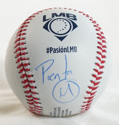 Pentagon Jr. Penta 0M Signed LMB Mexican League Baseball BAS COA Lucha ...