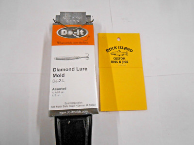 3205 Do-It Diamond Lure Mold 1-1/2 & 2 oz Free Shipping | eBay