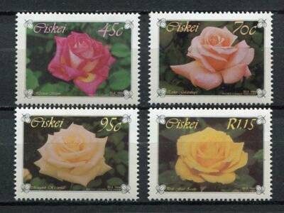 38638) SOUTH AFRICA CISKEY 1994 MNH** Flowers Roses 4v | eBay