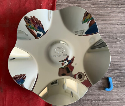 #J (1) LORENZO Wheels 1000-WL04 CHROME Custom Wheel Center Cap BC-491 ...