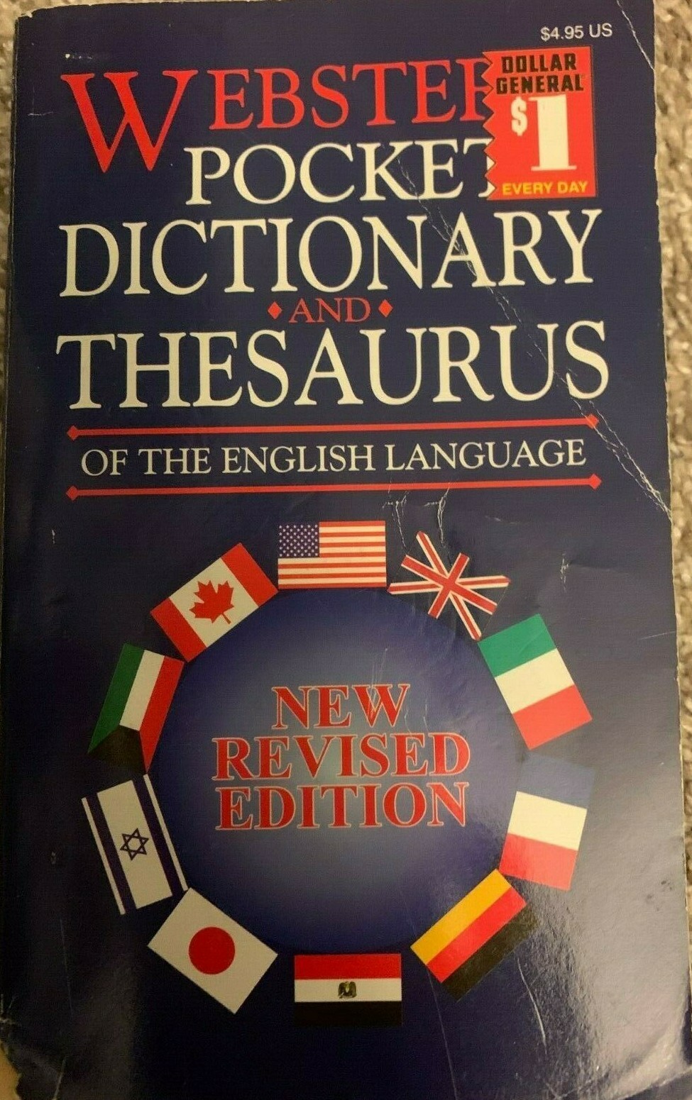 Webster's Pocket Dictionary and Thesaurus by Webster-s for sale online ...
