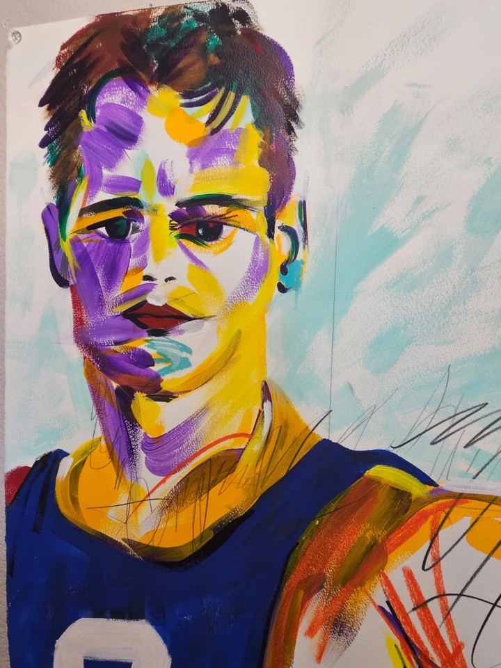 Peter Wyman original painting signed vintage "Jock Series" Gay art | eBay
