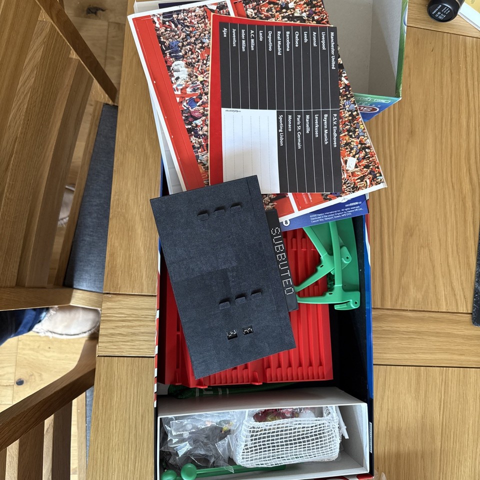 Subbuteo Deluxe Edition Table Football Game Complete Near Mint ...