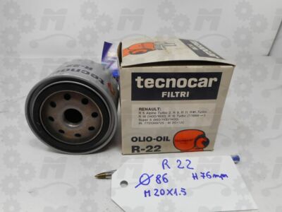 Engine oil filter for: Renault R5 Alpine Turbo 2, Renault R9 R11 R1 ...