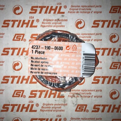STIHL bg56c bg56 bg86c BG86 recoil starter spring 4237 190 0600 OEM | eBay