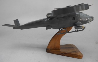 SA-2 Samson RDA VTOL SA2 Helicopter Mahogany Kiln Dry Wood Model Large ...