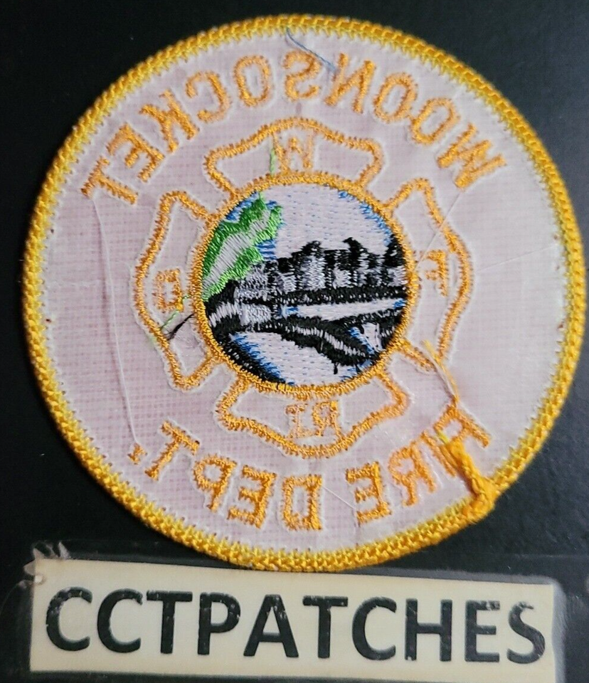 WOONSOCKET, RHODE ISLAND FIRE DEPARTMENT PATCH RI | eBay