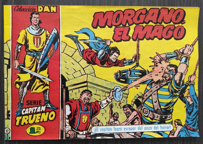 TBO EL CAPITÁN TRUENO. Morgano el mago (año 1956) (Colección original ...