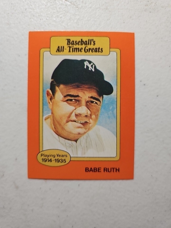Back Babe Ruth 1914 Baseball Card