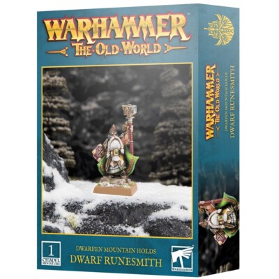 Warhammer The Old World: Dwarfen Mountain Holds - Dwarf Runesmith | eBay