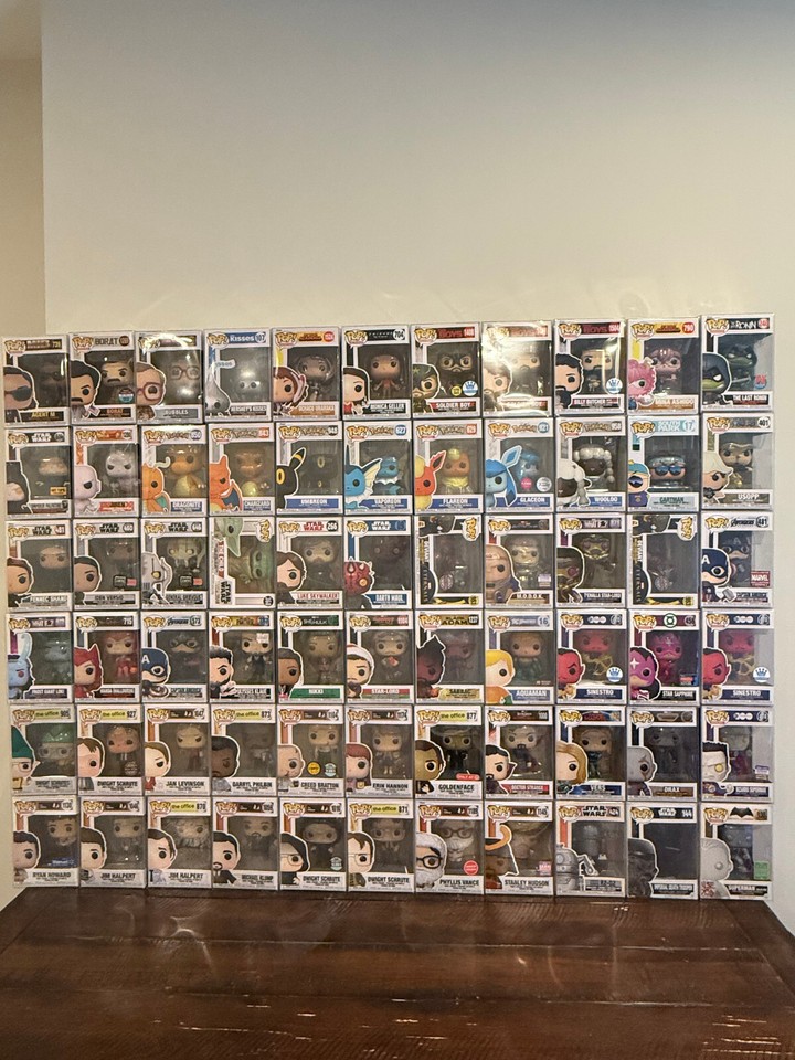 HUGE Funko Pop Lot (Anime, Disney, Marvel, Autographs) - 128 Pops ...