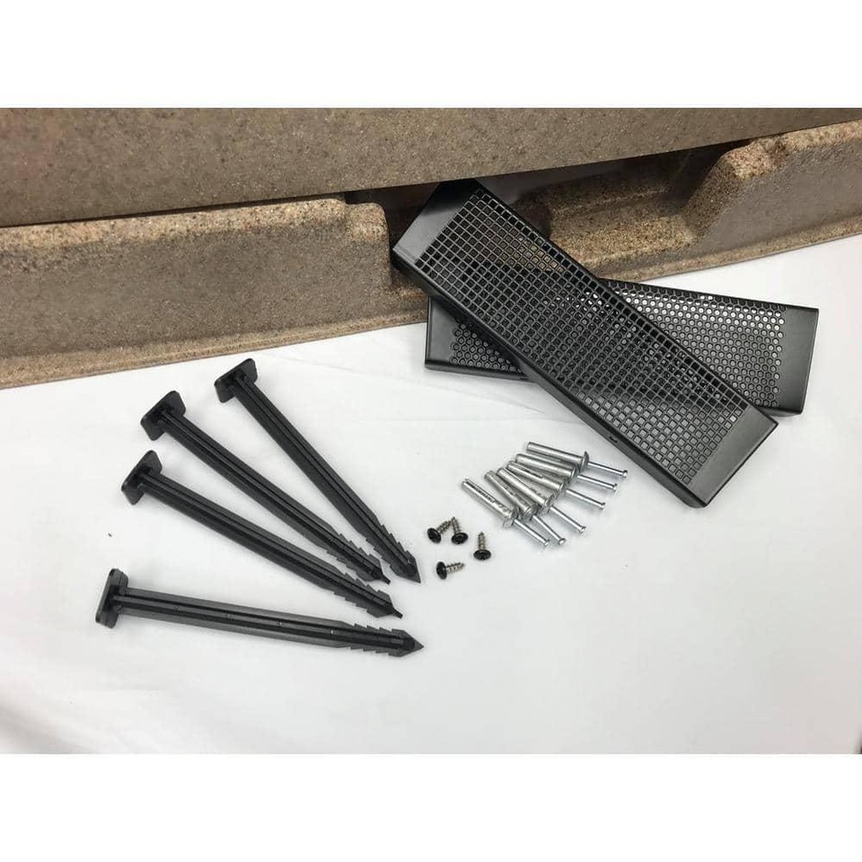 Backflow Cover Large Plastic 2-Piece Brown Weather Resistant Commercial ...