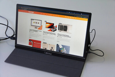 Lepow Z1-Gamut 15.6" Full HD IPS Portable Monitor - Aerolite Black ...