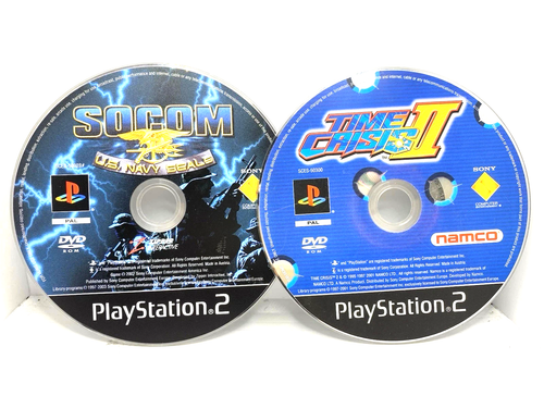 Lot 2 Jeux Ps2 Time Crisis 2 II et SOCOM Playstation 2 PAL Disc Only ...