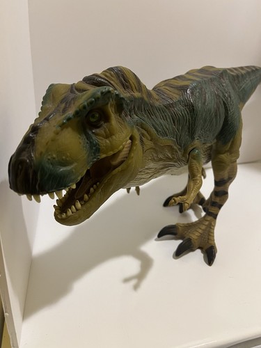 Jurassic Park Dinosaur Toy Vintage 1997 Large Bull T-Rex Rare Retired ...