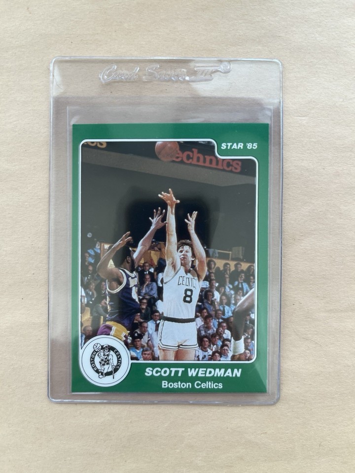 1985 Star Arena #8 Boston Celtics Scott Wedman NRMT Condition. | eBay