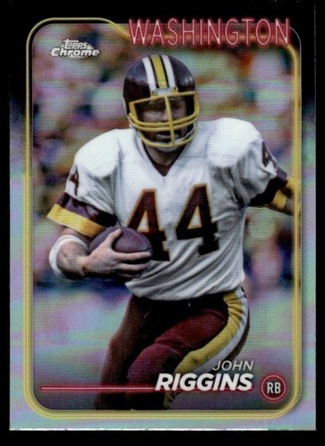 2024 Topps Chrome Refractors John Riggins Washington Redskins #194 | eBay