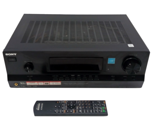 Sony STR-DH500 5.1 Channel A/V Home Theater Receiver with Remote Bundle ...