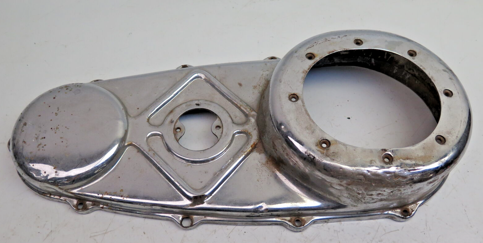 OEM 1941-49 Harley-Davidson Knucklehead Panhead Outer Tin Primary Cover ...