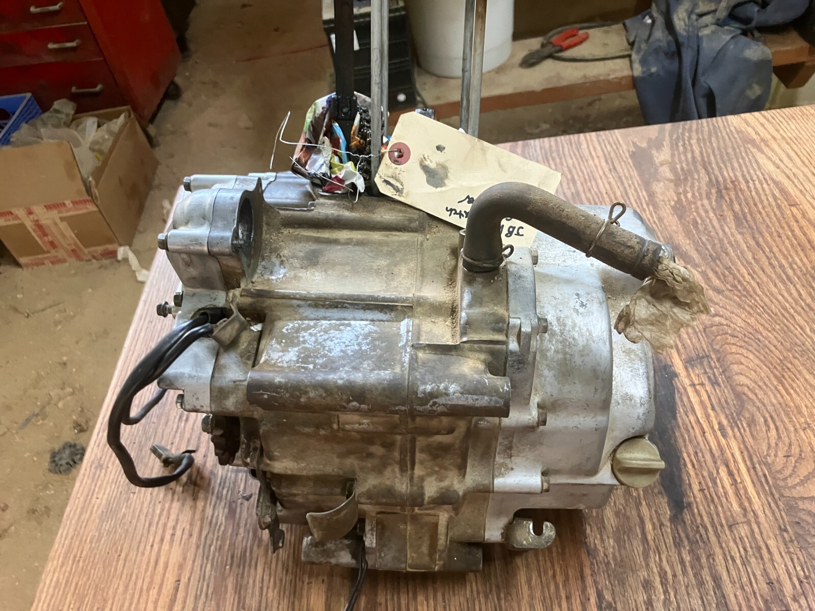 86 87 88 Honda Fourtrax TRX125 TRX 125 ATC ATC125 Engine Motor Bottom ...