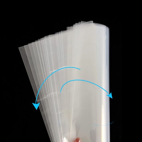 10Pcs A4 Photo Album Refill Pages File Protector 4 Holes Binder for ...