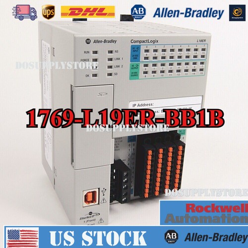 Allen-Bradley Surplus 1769-L19ER-BB1B /A CompactLogix 5370 Ethernet NEW ...