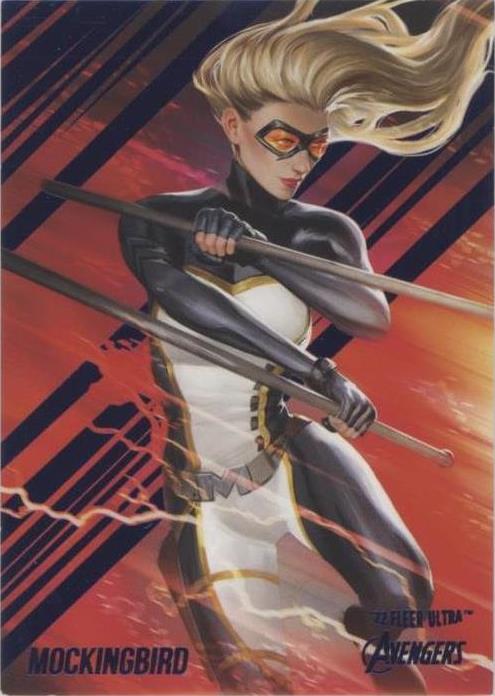 Mockingbird - 2022 Fleer Ultra Avengers #45 Blue Foil /360 for sale ...