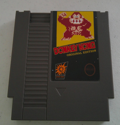 Donkey Kong Original Edition Pie Factory Cement Factory - Nintendo NES ...
