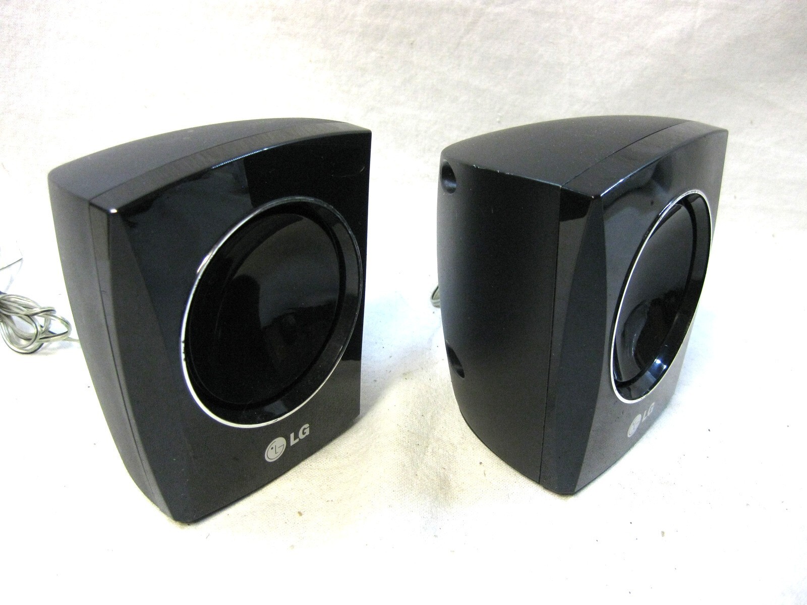 LG SH33SU-S Black Satellite Speakers (90W 4 ohms) for sale online | eBay