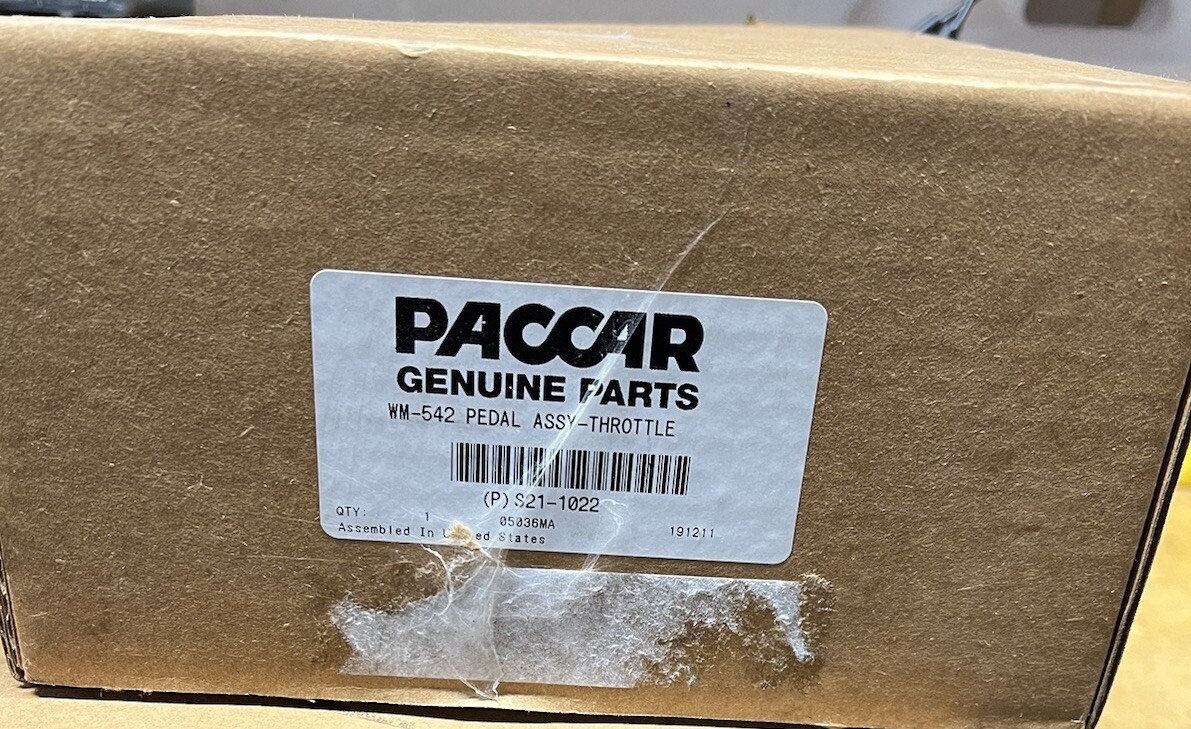 ~NEW~ GENUINE PACCAR OEM WM-542 THROTTLE | Grelly USA