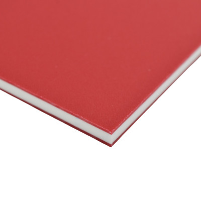 BuyPlastic ColorCore Plastic Sheet 3/4" x 24" x 36" Red-White-Red | eBay