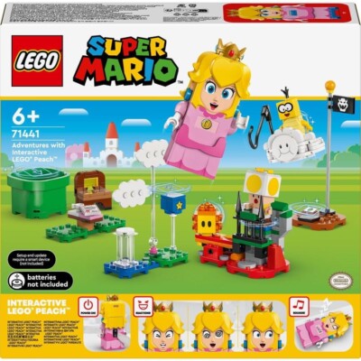 LEGO Super Mario Adventures with Interactive LEGO Peach 71441 Kit 208 ...