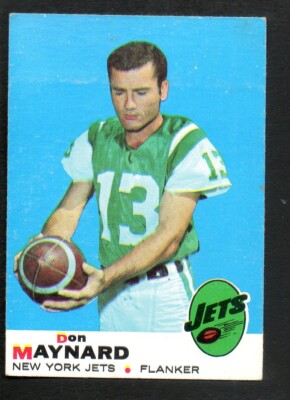 1969 Topps Football Card #60 Don Maynard-New York Jets Ex Card | eBay