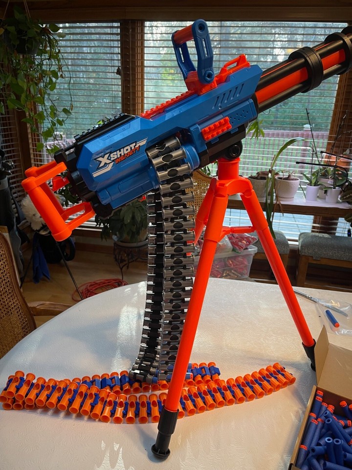 Upgraded 50 round ammo belt for X-SHOT Insanity Series Motorized Rage ...