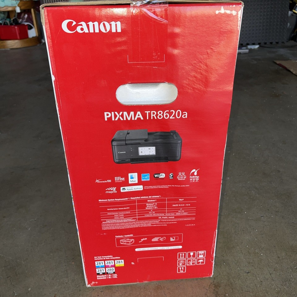 Canon Pixma TR8620A Wireless Inkjet All-In-One Printer 13803348323 | eBay