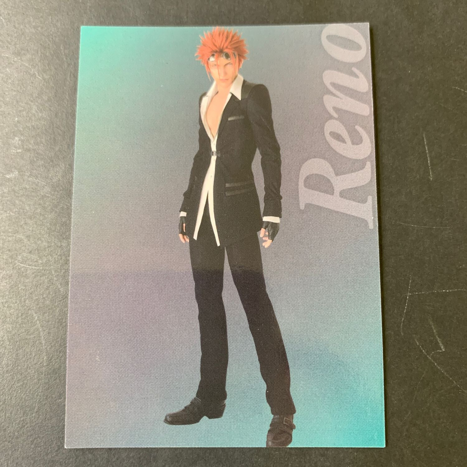 Final Fantasy VII RENO Shinra 01-083 Anniversary Art Museum Digital ...