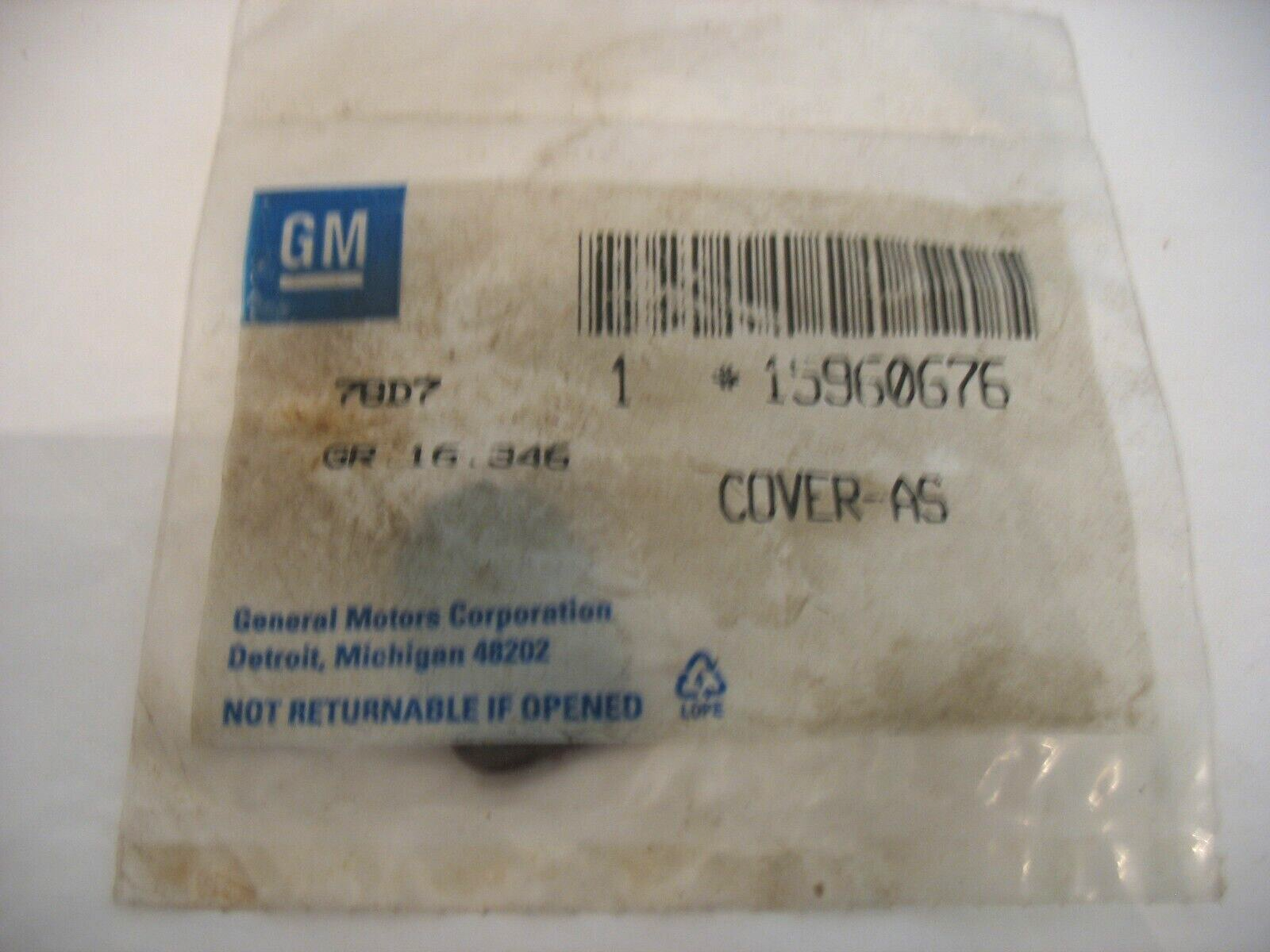 NOS NEW GENUINE GM 15960676 GR.16.346 COVER ASSIST HANDLE TRIM DOOR RED ...