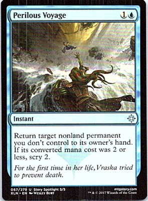 Perilous Voyage Magic The Gathering Ixalan Light Play | eBay