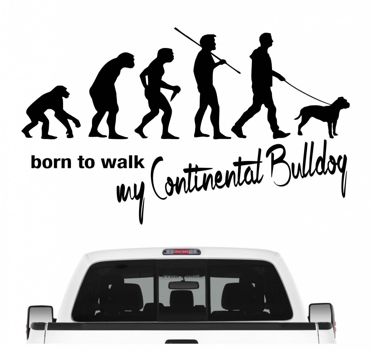 Continental Bulldog Schweiz Evolution Autoaufkleber Hund Aufkleber Folie Conti | eBay