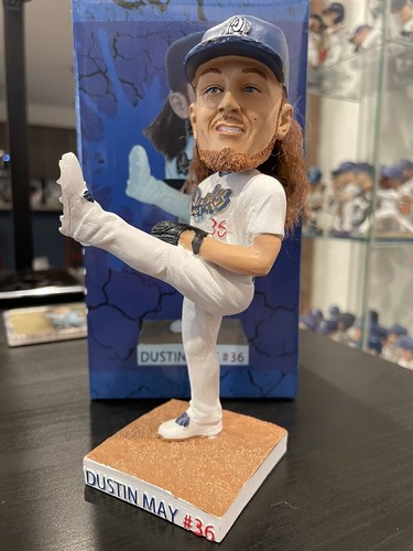 Dustin May Bobblehead Rancho Cucamonga Quakes SGA 2022 Dodgers Pitcher ...