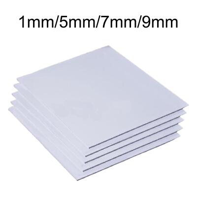 5x Square Blocks DIY Landscape Scenery Building PVC White Board Foam ...