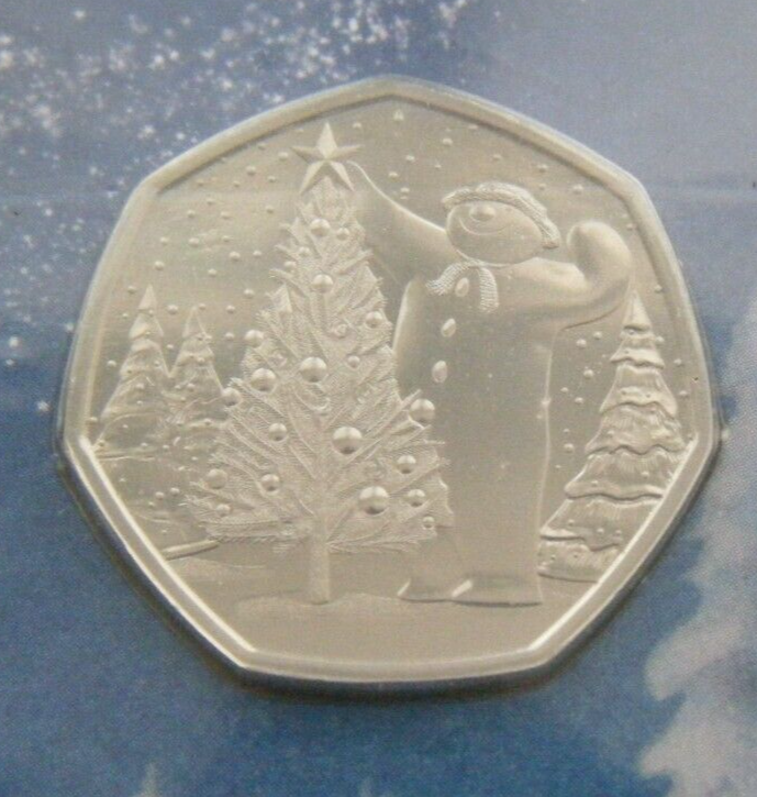 2024 The Snowman 50p Fifty Pence Coin BU Pack - in stock | eBay UK