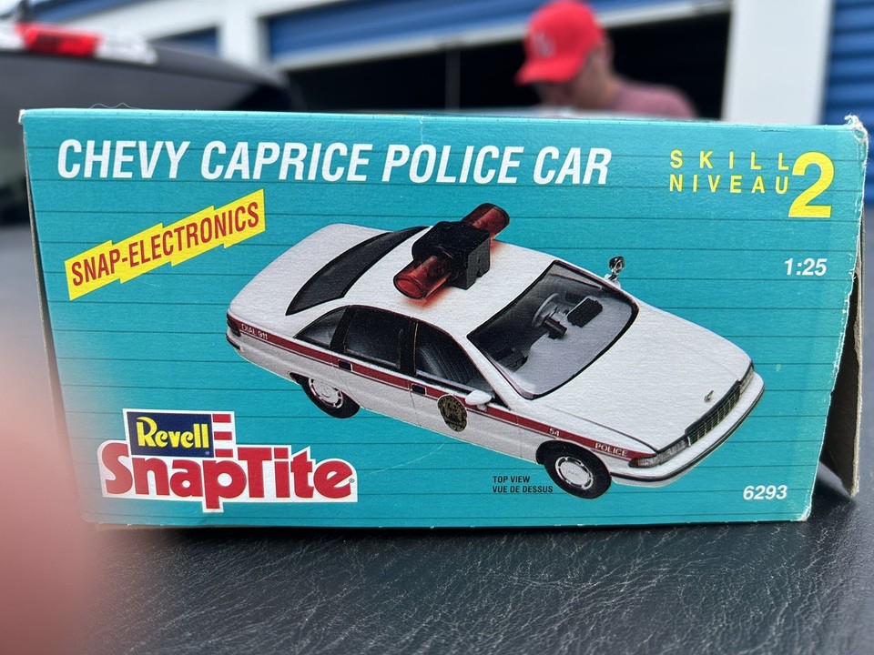 1993 Revell Snap-Tite Model 6293 CHEVY CAPRICE POLICE Car 1:25 | eBay