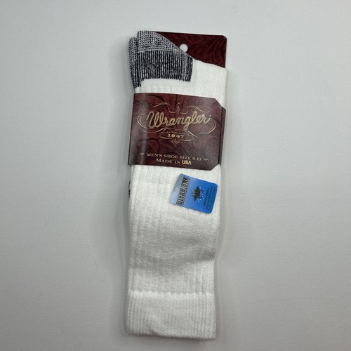 1 Pair Wrangler Ultra Dri Over the Calf Boot Sock Large 9-13 Shoe Size ...