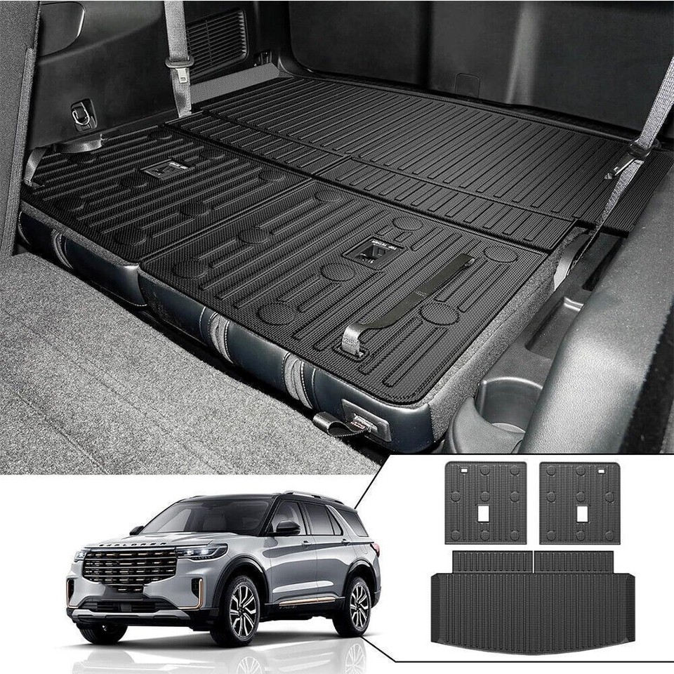 Fit 2020-2025 Ford Explorer Trunk Mat Cargo Liner For 2022 Explorer ...