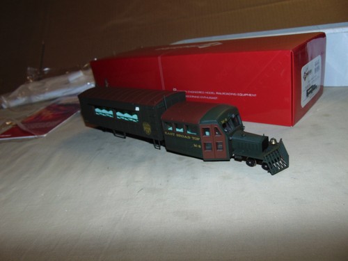 PRECISION CRAFT ON30 444 EAST BROADTOP GALLOPING GOOSE + BOX | eBay