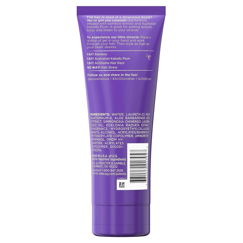 Aussie Headstrong Volume Gel--Maximum Hold--7 oz. | eBay